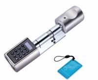 China Password RFID Card Bluetooth Tuya Smart Lock Cylinder for sale
