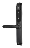 China AAA Batteries Powered Aluminum Frame Smart Fingerprint Door Lock for sale