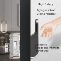 China Smart Keyless Biometric Fingerprint Deadbolt Door Lock for sale
