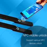 China IP68 Waterproof FPC Fingerprint Smart Door Lock Bluetooth Antique for sale