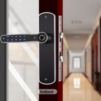 China Smart TTlock FPC Fingerprint Door Lock Bluetooth With Reversible Handle for sale