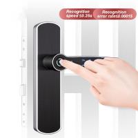 China Smart TTlock FPC Fingerprint Door Lock Bluetooth With Reversible Handle for sale