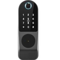 China Bluetooth Keyless Biometric Fingerprint Deadbolt Door Lock Waterproof for sale
