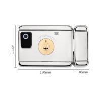 China Bluetooth Keyless Biometric Fingerprint Deadbolt Door Lock Waterproof for sale