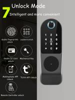 China Bluetooth Keyless Biometric Fingerprint Deadbolt Door Lock Waterproof for sale