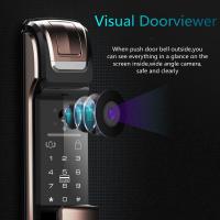 China Fingerprint Push Pull Smart Door Lock for sale