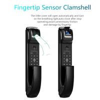 China Fingerprint Push Pull Smart Door Lock for sale