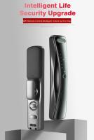 China FPC Fingerprint Reader Passcode Smart Door Lock WiFi App Control for sale