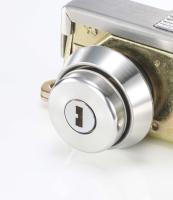 China Double Cylinder Aluminum Frame Glass Door Lock SUS304 Clinder Cover for sale