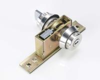 China Single Cylinder Square Latch Aluminum Frame Glass Door Lock for sale