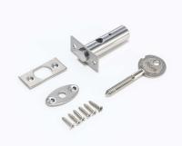 China Stainless Steel Tube  Lock / Stainless Steel Invisible Latches Bolts Security Door Bolts for sale