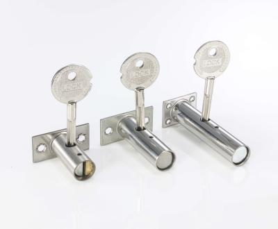 China Stainless Steel Tube  Lock / Stainless Steel Invisible Latches Bolts Security Door Bolts for sale