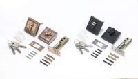 China Polished Brass Square Deadbolt Lock Antique Copper for sale