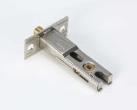 China 70mm Backset Round Latch Anti Corrosion Satin Brass Material for sale