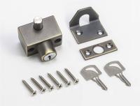 China Mechanical Key Brush Stainless Square Window Door Lock Anti Corrosion for sale