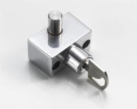 China Mechanical Key Brush Stainless Square Window Door Lock Anti Corrosion for sale