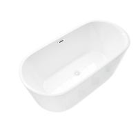 China ASTM Non Slip Classic Oval Shape Acrylic Freestanding Bathtub for sale