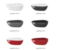 China Egg Oval Shaped Acrylic Freestanding Bathtub cUPC Certified for sale