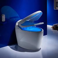 China One Piece Intelligent Bathroom Sanitary Ware With Foot Touch Sensor Flushing for sale