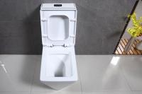 China Bathroom Square Diamond Design  One Piece Toilet for sale
