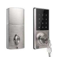 China Bluetooth 4.1 LR6 Alkaline Batteries Powered Smart Door Lock For Home for sale