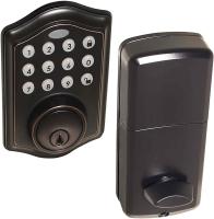 China OEM Zinc Alloy Keyless Electronic Keypad Deadbolt Lock  Multicolor for sale