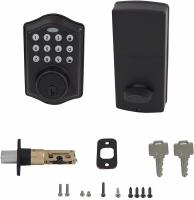 China OEM Zinc Alloy Keyless Electronic Keypad Deadbolt Lock  Multicolor for sale