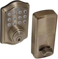 China OEM Zinc Alloy Keyless Electronic Keypad Deadbolt Lock  Multicolor for sale