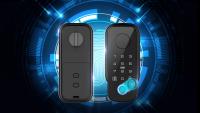 China Interchangeable Automatic Bluetooth Smart Door Lock Standard European Universal for sale