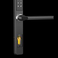 China Narrow Frame Fingerprint Door Lock Waterproof IP65 For Apartment for sale