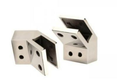 China AISI SS304 Metal Glass Retainer Clips Rustproof Precision Casting Components for sale