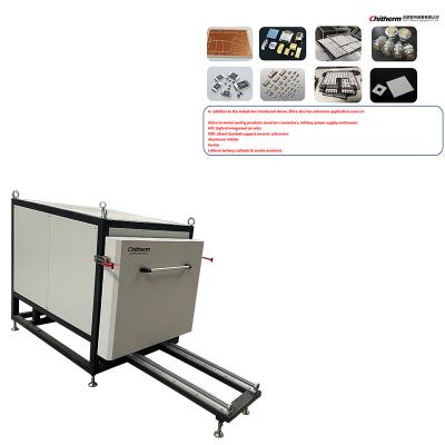 China Light Gray Casing Vertical Atmosphere Box Furnace PID Auto-tuning Atmosphere Box Furnace for sale