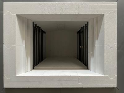 China Safe Thermal Processing HBF52-17O Temperature Box Furnace With Alumina Lining And Single-Zone Control for sale