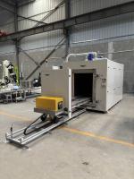 China Precision Temperature Control Hrf1350-06 Hot Air Trolley Furnace + Online Monitoring Electric Purification Furnace for sale