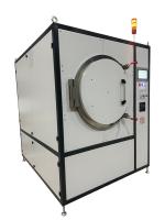 China HWF160-10NH Vacuum Muffle Furnace with 500x500x650mm Chamber for Ceramic Sintering in Vacuum/Nitrogen/Hydrogen Atmosphere for sale
