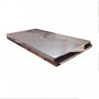 China AISI 304 2B Stainless Steel Plate 0.2 - 3.0mm Mill Edge Slit Edge for sale