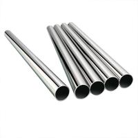 China 316 Round Stainless Steel Pipe Tube 0.5mm 6500 mm ASTM Welded for sale