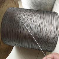China 316 304 Stainless Steel Wire Rope Flexible 0.13mm JIS 300 Series for sale
