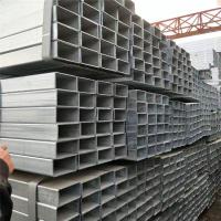 China A269 Welded Carbon Steel Square Tube Q235 SS400 Black Hollow Section for sale