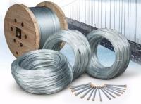 China 16 Gauge Galvanized Carbon Steel Wire 5.5mm SWRH 82B Free Cutting Steel Non-alloy for sale