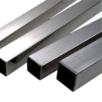China 202 Stainless Steel Pipe Tube 6000mm 1.4301 2D Square Rectangular for sale