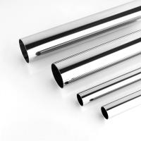 China 202 Railing SS 304 Welded Pipe Mirror Finish Cold Rolled 0.6mm - 5mm for sale