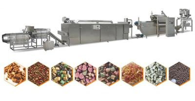 China Stainless Steel 304 Pet Food Extrusion Equipment Full Automation Type for sale