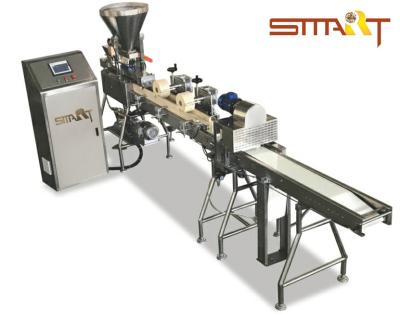 China Efficient Rice Bar / Peanut Candy Bar Making Machine PLC And Touch Screen for sale