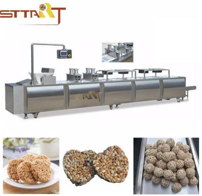 China Smart 4kw Cereal Bar Forming Machine with Siemens PLC Touch Screen for sale
