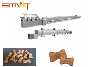 China Stainless Steel Dog Biscuit Making Machine , Automatic Dog Cookie Machine for sale