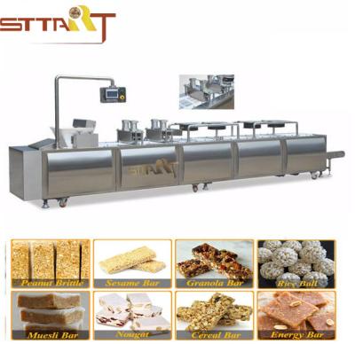 China Mixer Chikki Cereal Bar Peanut Candy Making Machine With WEG Or Siemens Motor for sale