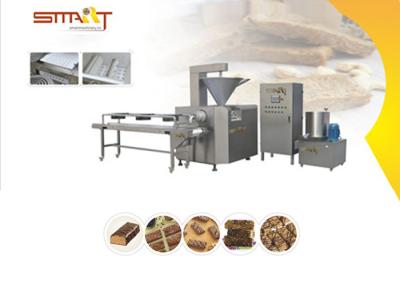 China Smart Protein Bar Making Machine , 100kg/Hr Energy Bar Manufacturing Equipment for sale