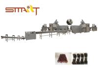 China Automatic Stainless Steel Single Screw Food Extruder For Dog Chew Snacks Making for sale