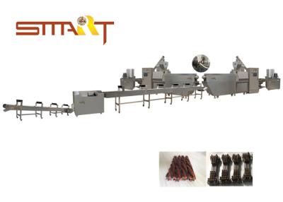 China Automatic Stainless Steel Single Screw Food Extruder For Dog Chew Snacks Making for sale